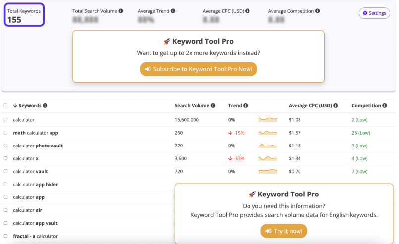 ⭐️Keyword Tool 2.0: Discover NEW Features In Our FREE Version 💪